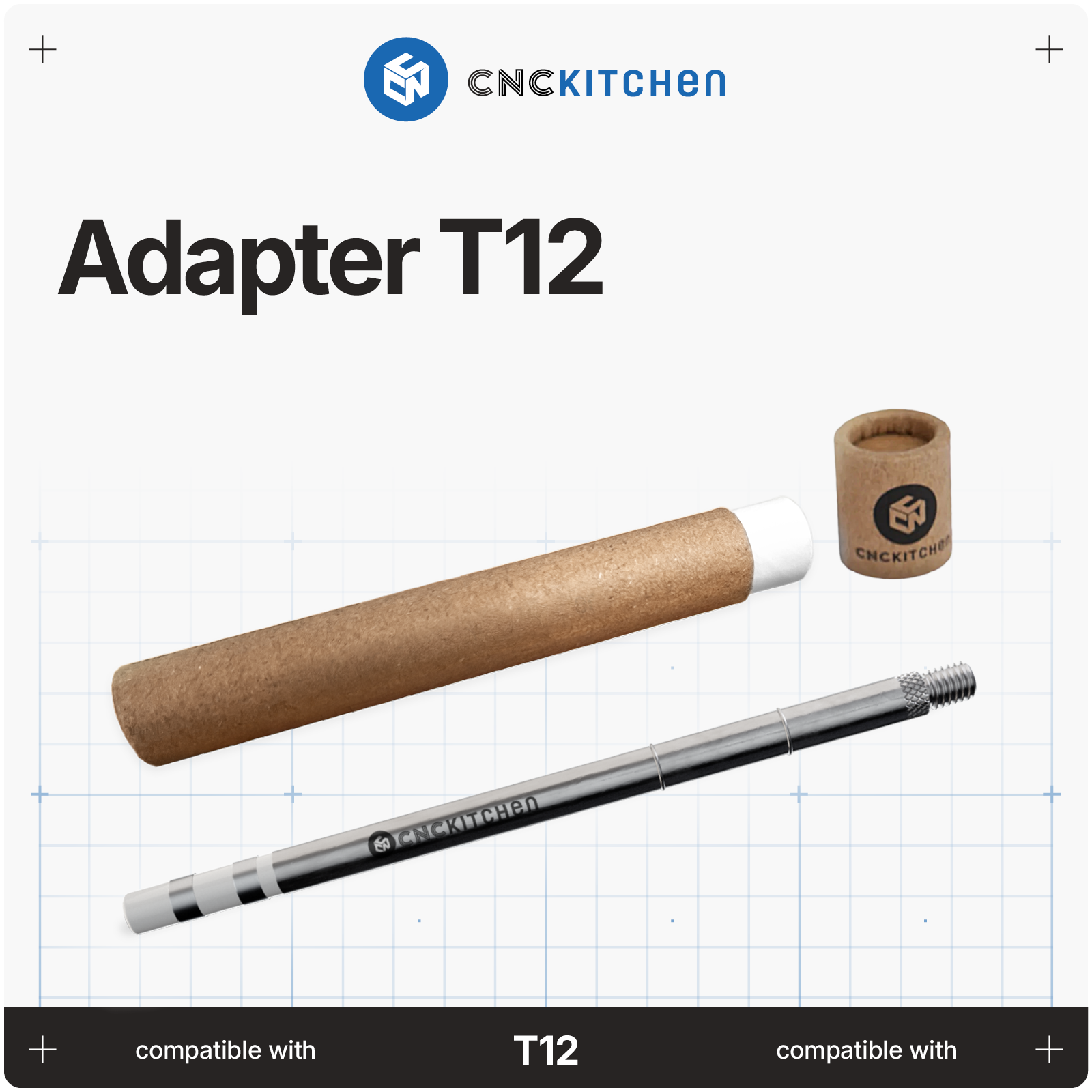 T12 Adapter with M5 Thread – CNCKitchen