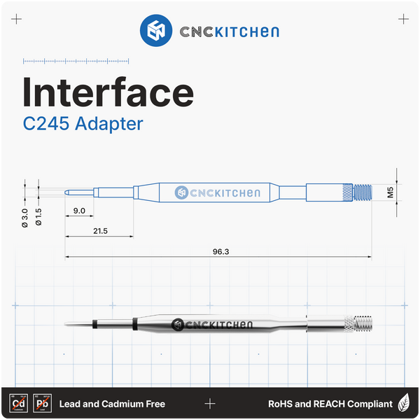 Installation Tips SET compatible with C245 – CNCKitchen